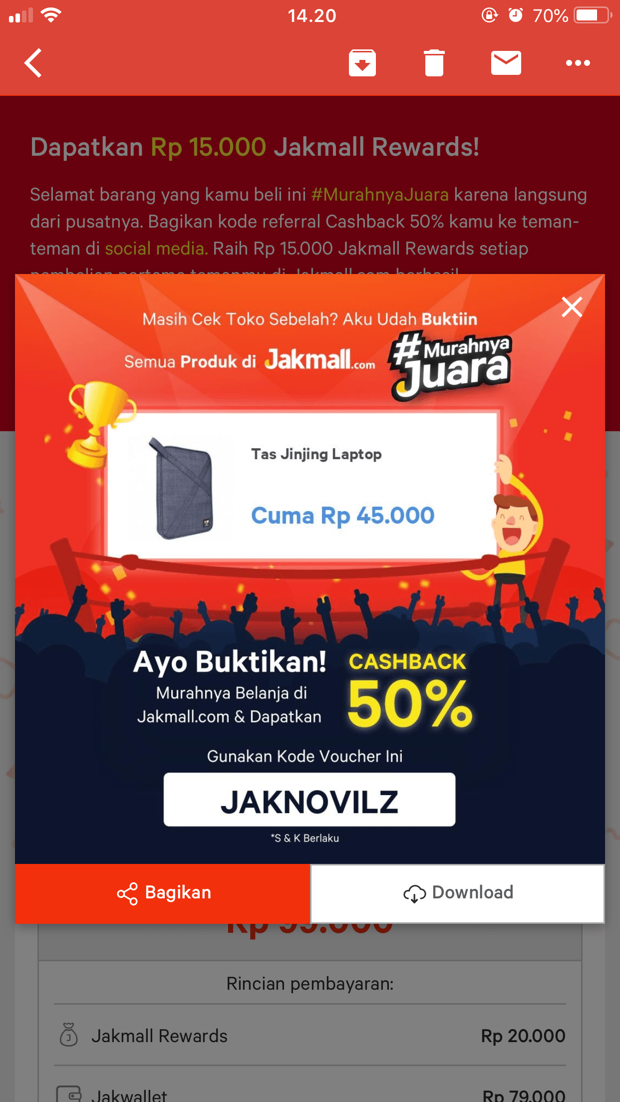 BUKTIKAN JUARANYA | Jakmall.com